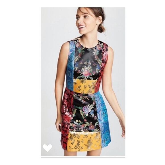 Alice + Olivia | Dresses | Alice Olivia Malin Patchwork Dress | Poshmark